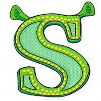 Shrek Themed Alphabet and Numbers Clipart | PNG & SVG Digital Bundle ...