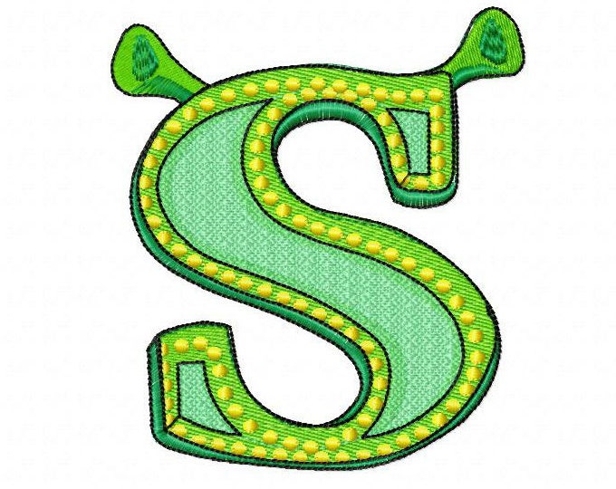 Shrek / Machine Embroidery Design / Embroidery - Etsy