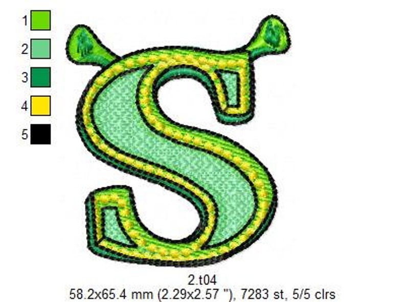 Shrek / Machine Embroidery Design / Embroidery - Etsy