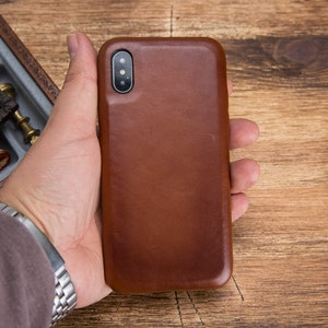 IPhone XS Max Cover iPhone XS Max Leather Coverhandmade - Etsy