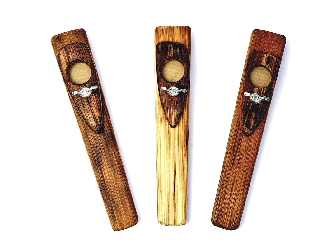 3-pack Soulful, Deluxe Wooden KAZOO - Individual Colors - Etsy UK