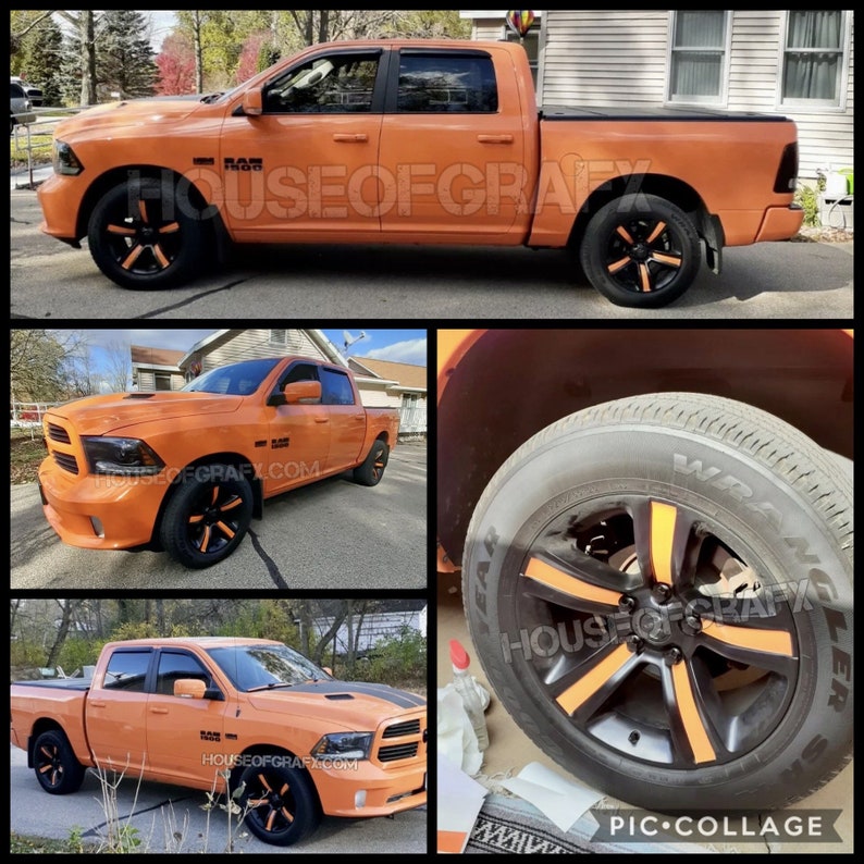 20 Wheel Rim Decal Decals Inlays Graphics Graphic Vinyl | Etsy