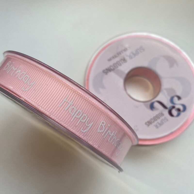 Happy Birthday Ribbon - Etsy