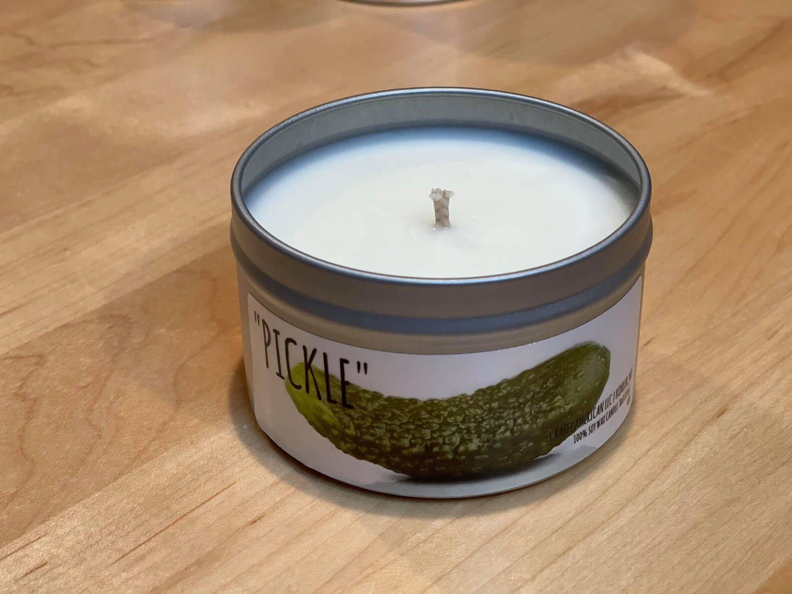 Pickle Scented Candle: Pickle Jar Pickles in a Jar Pickles - Etsy