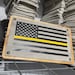 Thin Yellow Line Fire Hose Flag Sign, Dispatcher, Dispatcher Gift ...