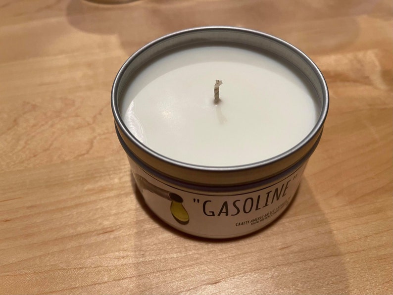 Gasoline Scented Candle Gasoline Gasoline Candle Gasoline - Etsy