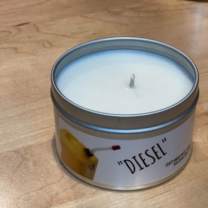 Diesel Fuel Scented Candle: Diesel Mechanic, Diesel Candle, Mechanic ...