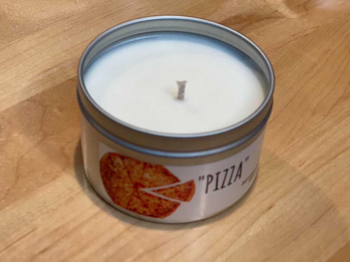 Pizza Scented Candle: Pizza Shirt, Pizza Board, Pizza Stone, Novelty ...