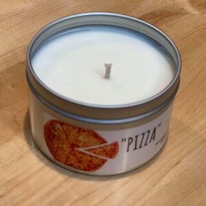 Pizza Scented Candle: Pizza Shirt, Pizza Board, Pizza Stone, Novelty ...