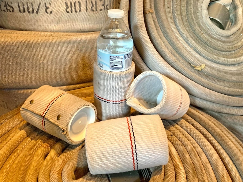 Fire Hose Can Cooler Firefighter Firefighter Gift | Etsy