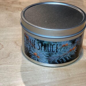 Blue Spruce, Blue Spruce Candle, Man Candle, Woodsy Candle, Wood Candle ...