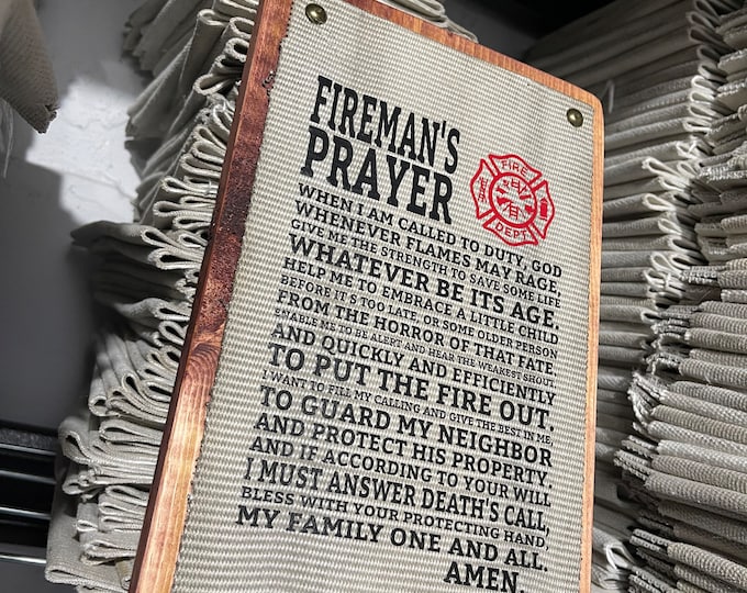 Firefighter home Wood Sign Firefighter Decor Firefighter Gift Maltese ...