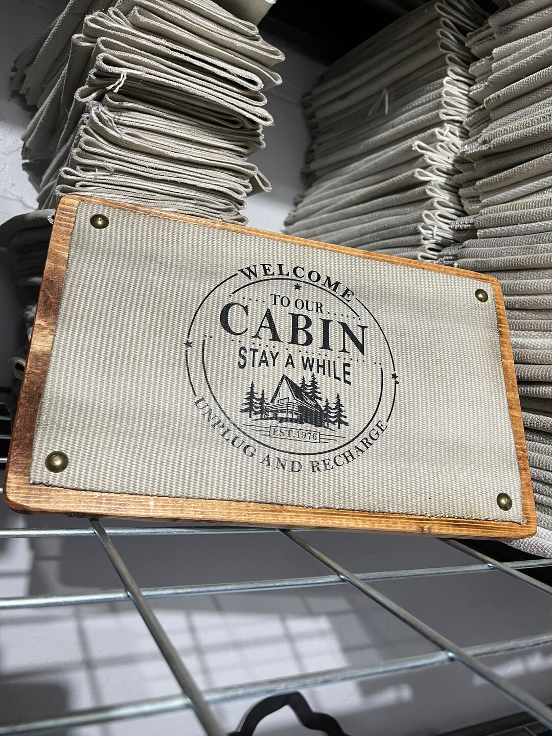 Fire Hose Sign for Cabin, Cabin Decor, Cabin Sign, Cabin Decor for Wall ...