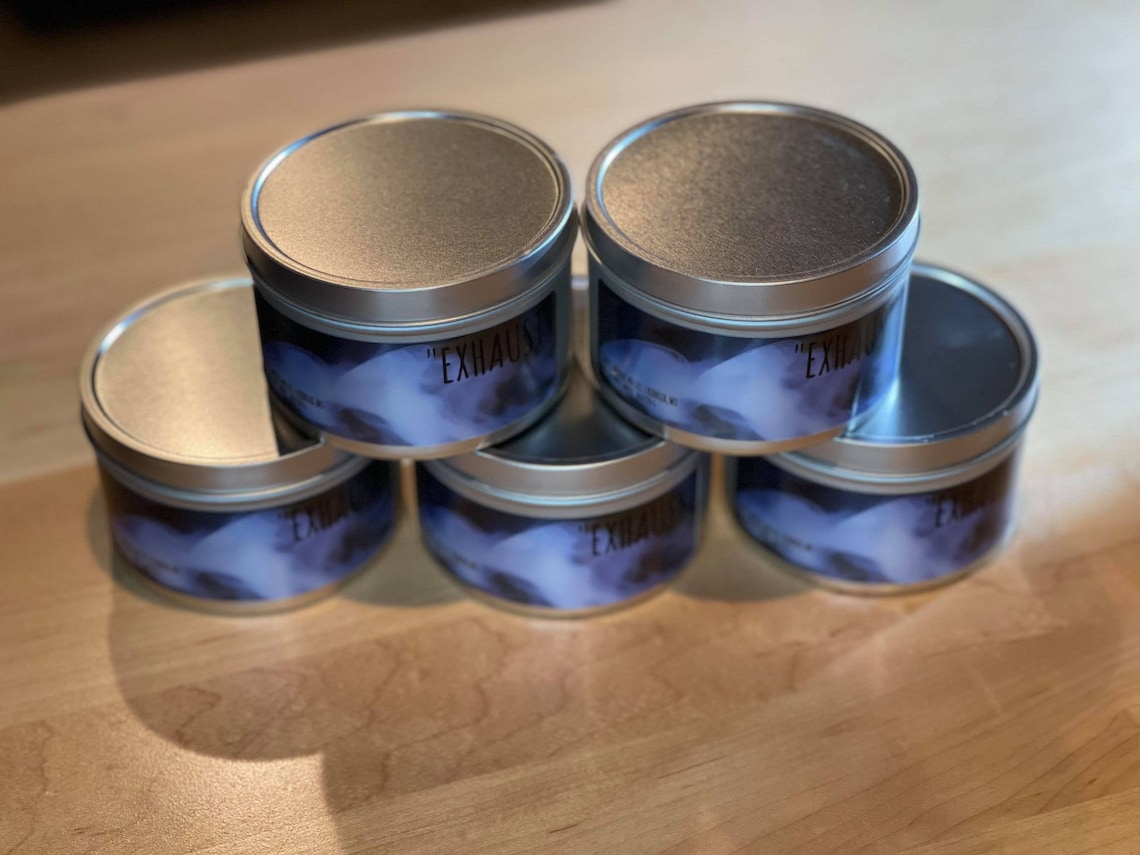 Exhaust Scented Candle: Exhaust Tip, Racing, Race Car, Racing Gifts ...