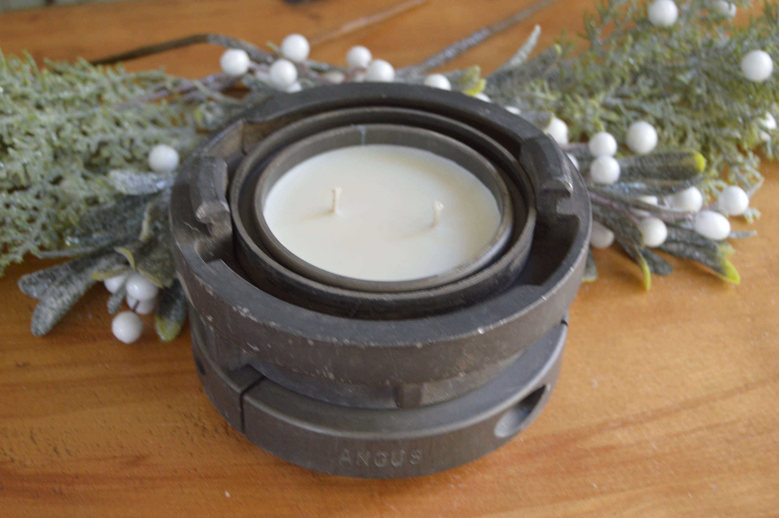 16 Oz: Fireside Candle Fire Candle Firefighter Firefighter | Etsy