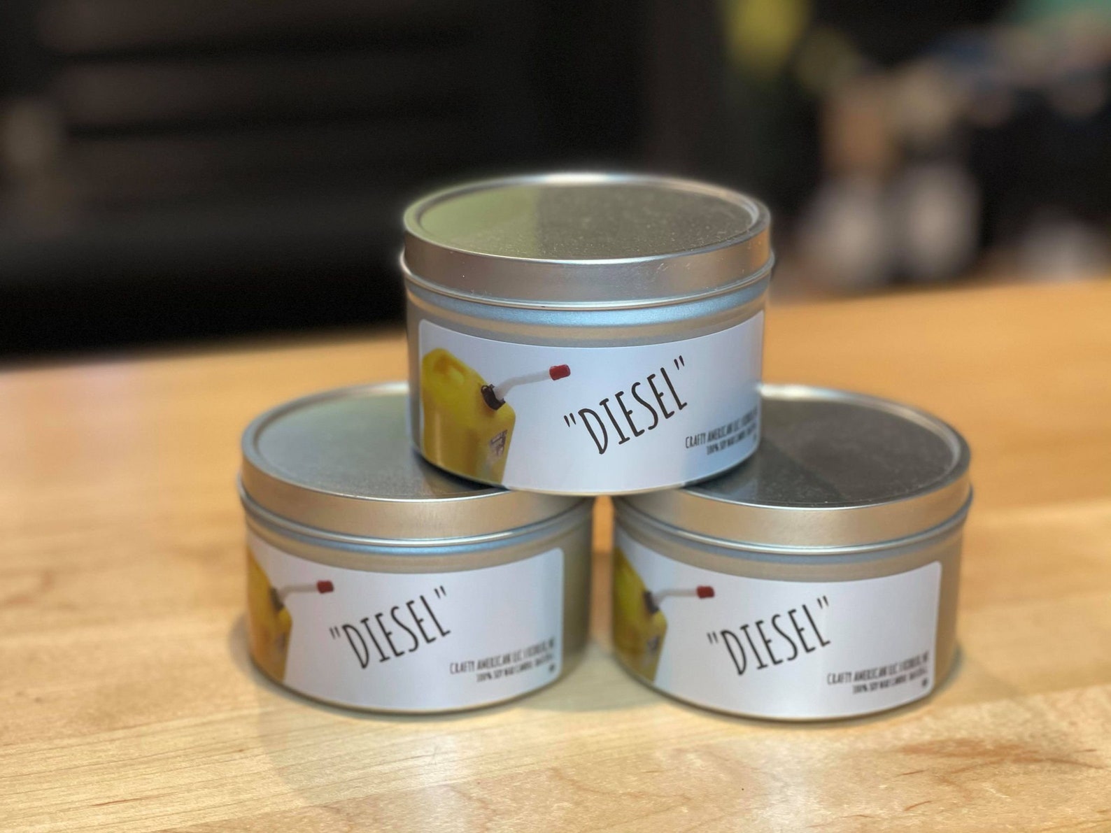 Diesel Fuel Scented Candle: Diesel Mechanic Diesel Candle - Etsy