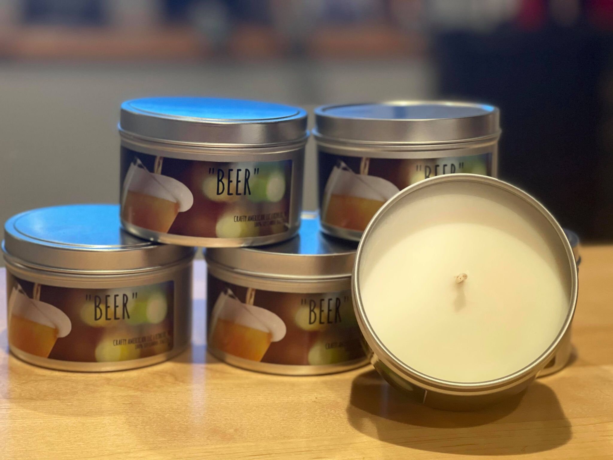 Beer Scented Candle : Man Candle Beer Beer Gifts Man Gifts | Etsy