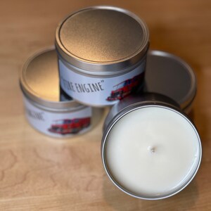 Fire Truck Scented Candle: Diesel Candle, Diesel, Firefighter, Thin Red ...