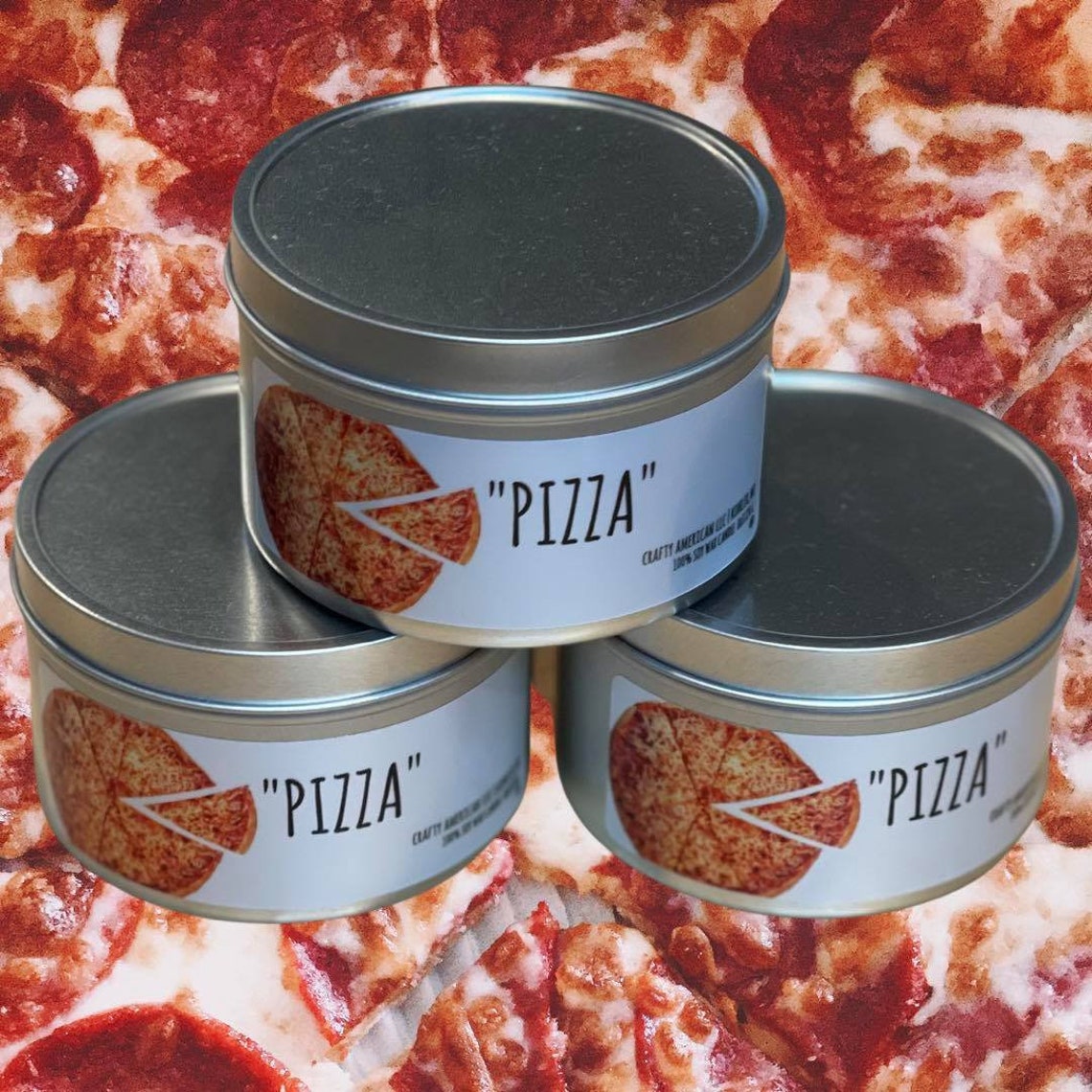 Pizza Scented Candle: Pizza Shirt, Pizza Board, Pizza Stone, Novelty ...