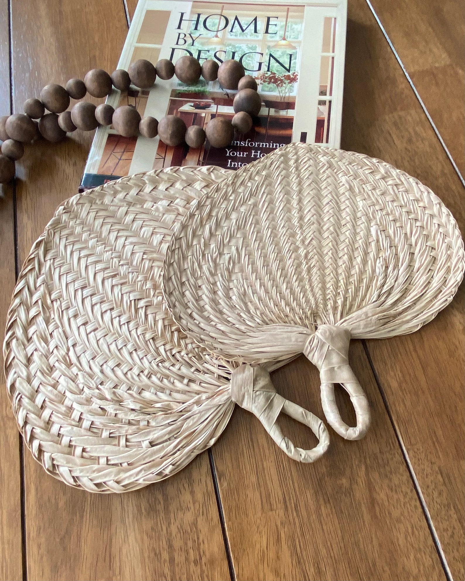 Large-medium-small Filipino Buri Palm Leaves Handwoven Fan,natural ...