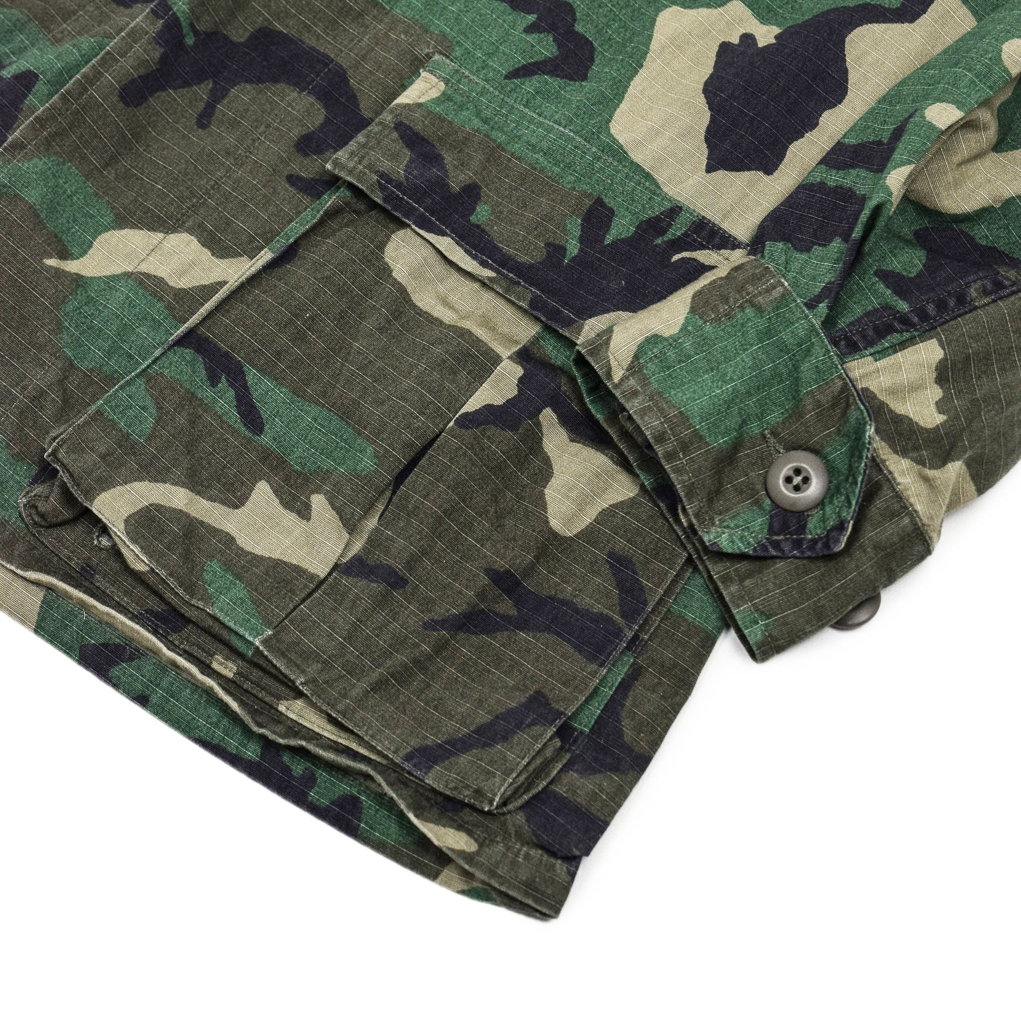 Vintage 80s USMC ERDL 2nd Generation Camo Hot Weather Combat Coat S ...