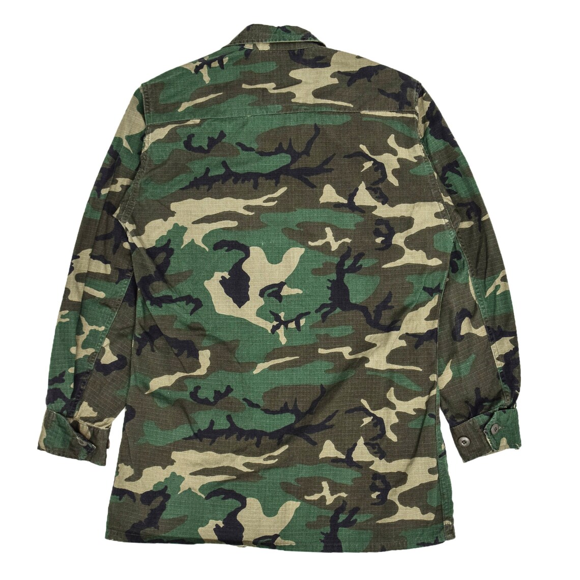Vintage 80s USMC ERDL 2nd Generation Camo Hot Weather Combat Coat S ...