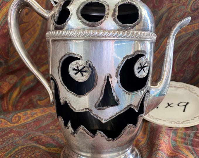 Tea Pot Jack O’ Lantern - Etsy