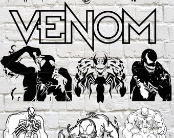 Venom logo | Etsy