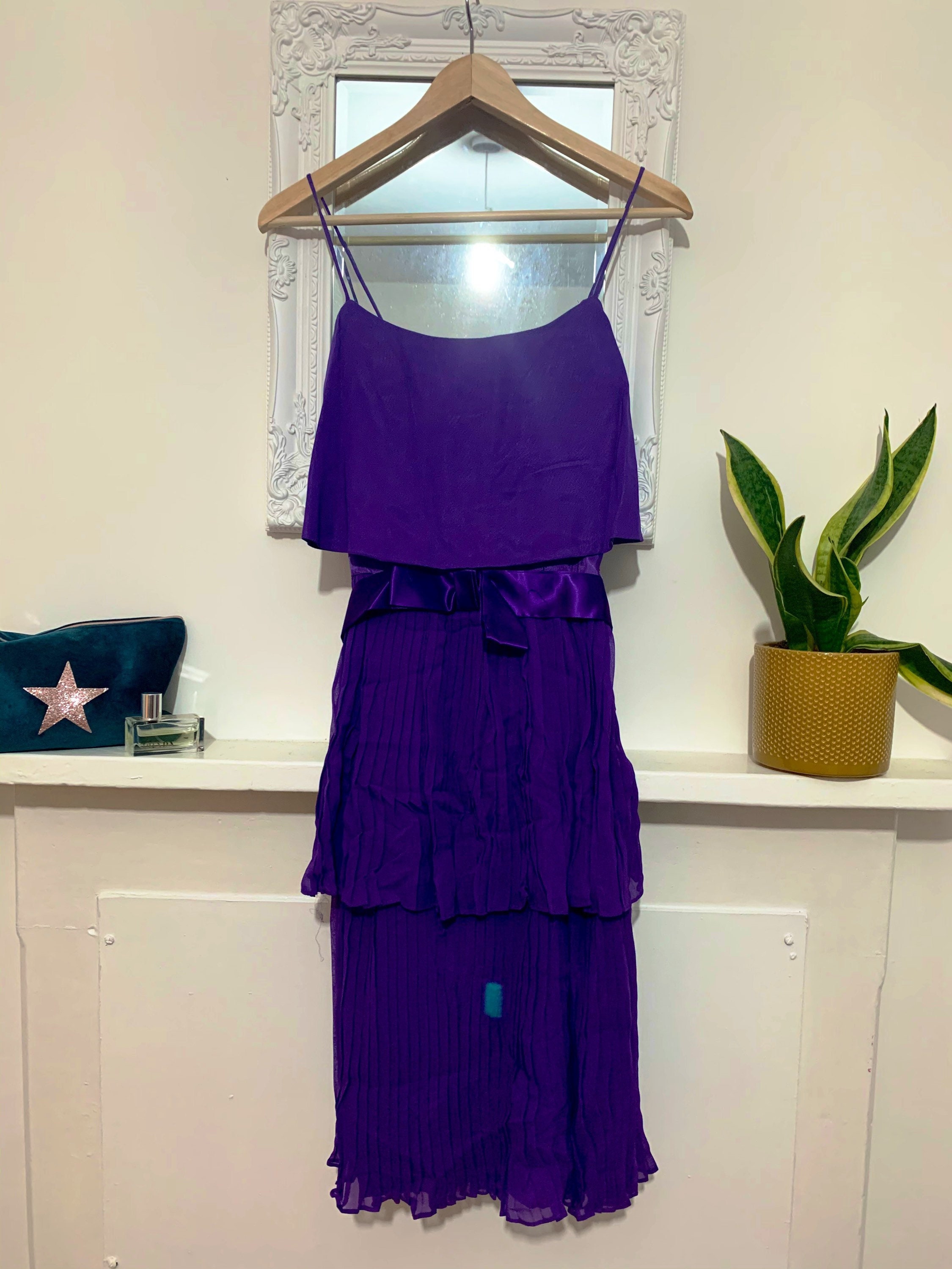 Purple Layered Dress