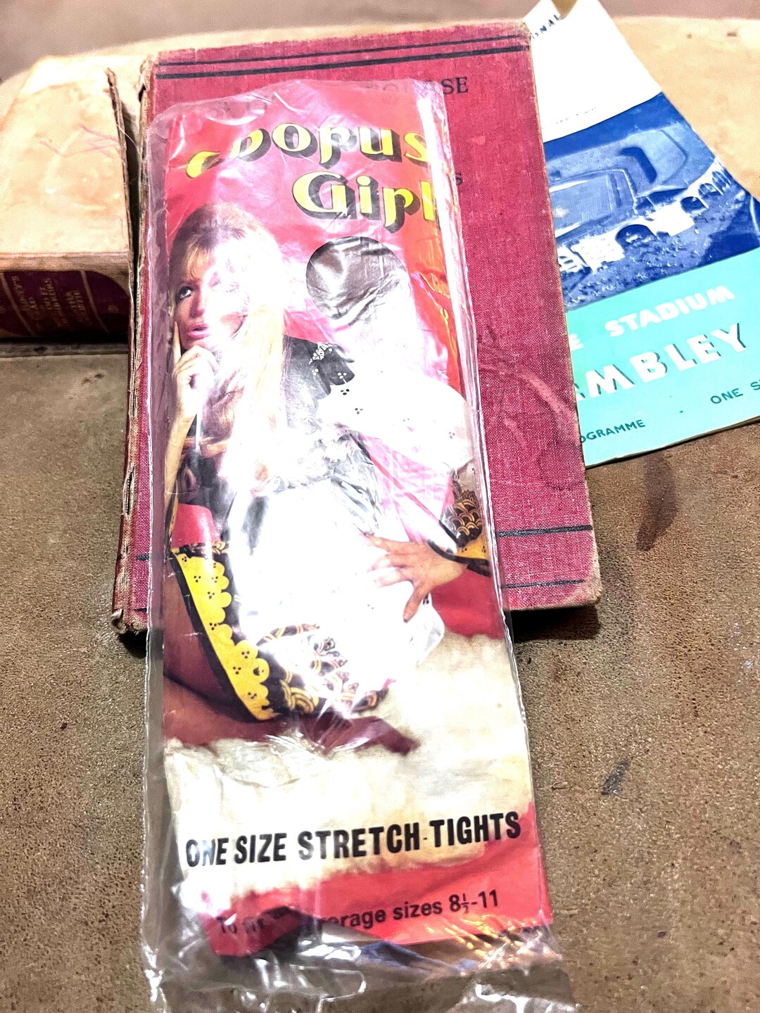 Vintage 60s Chorus Girl Tights: Dark Tan Lisbon, Deadstock NIB - Etsy