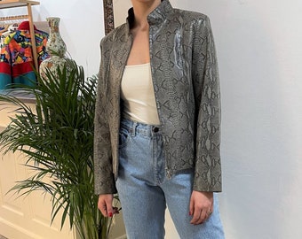 Snake Skin Jacket | Etsy
