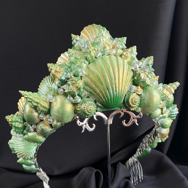 Seashell Flower Crown - Etsy