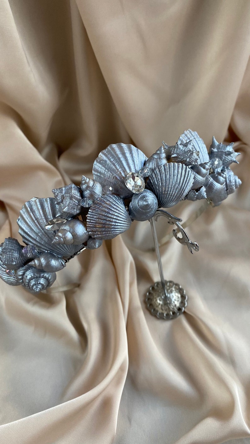 Adult Mermaid Crown Mermaid Costume Accessory Seashell - Etsy
