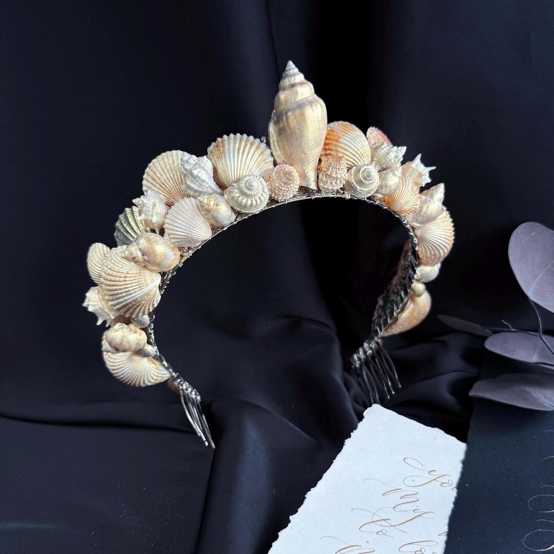 Seashell Mermaid Crown - Etsy