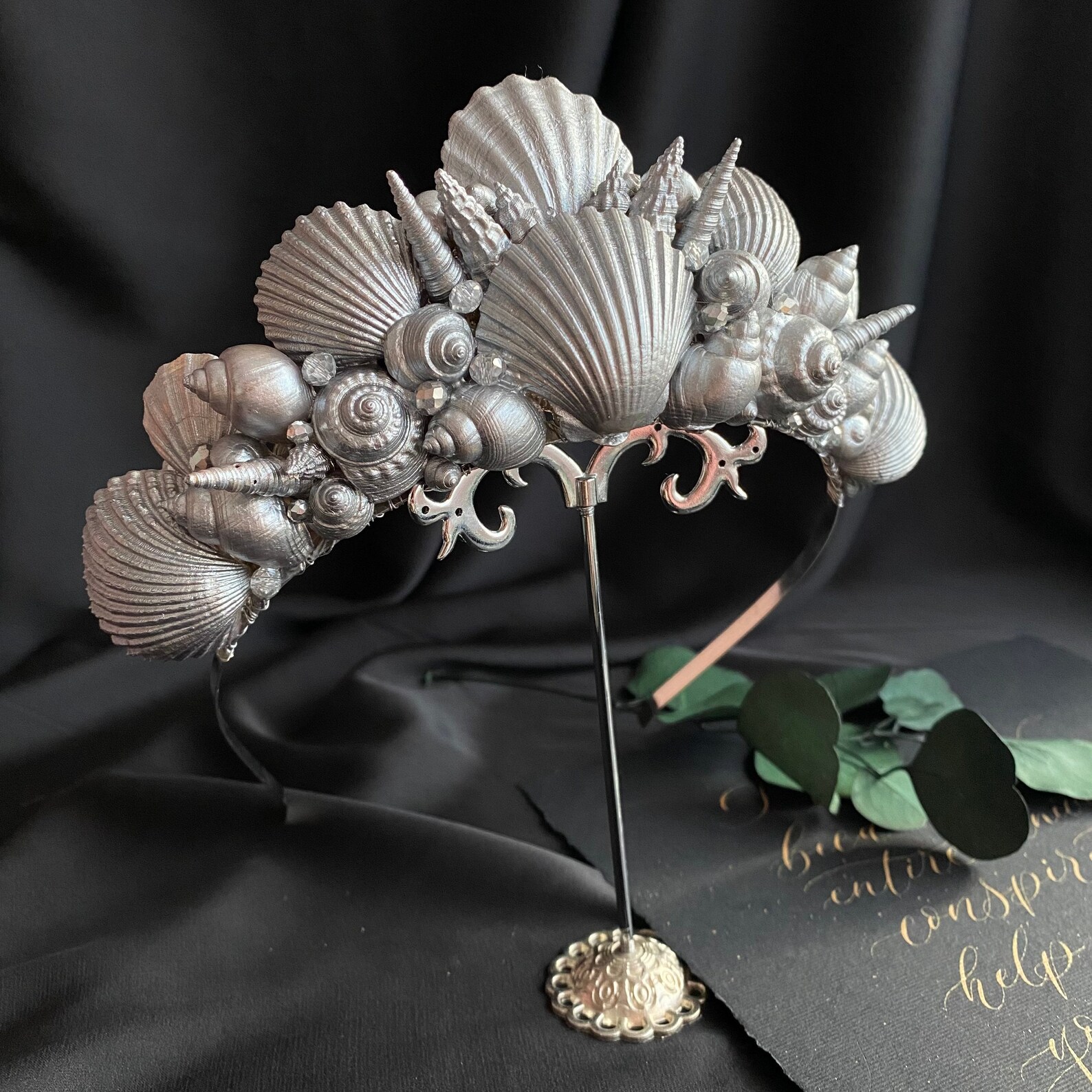 Adult Mermaid Crown Mermaid Costume Accessory Seashell - Etsy