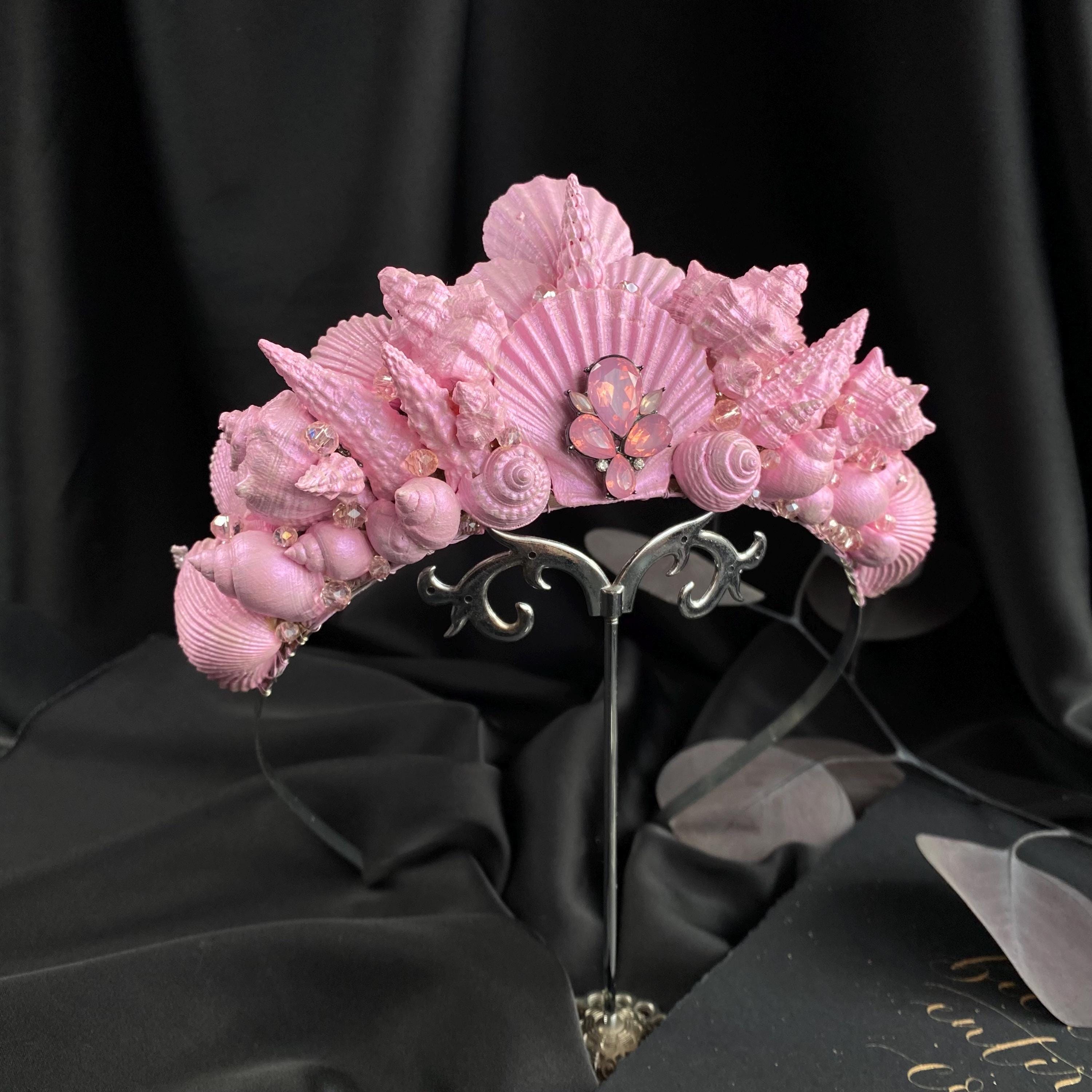 Pink Seashell Crown - Etsy