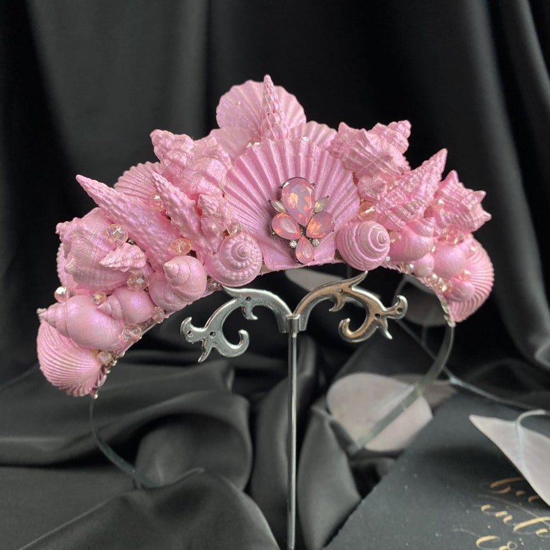 Pink Seashell Crown - Etsy