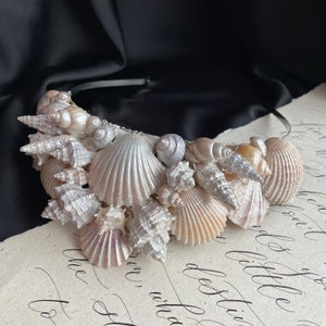 Mermaid Crown for Women Sea Shell Crown Mermaid Shell Crown - Etsy