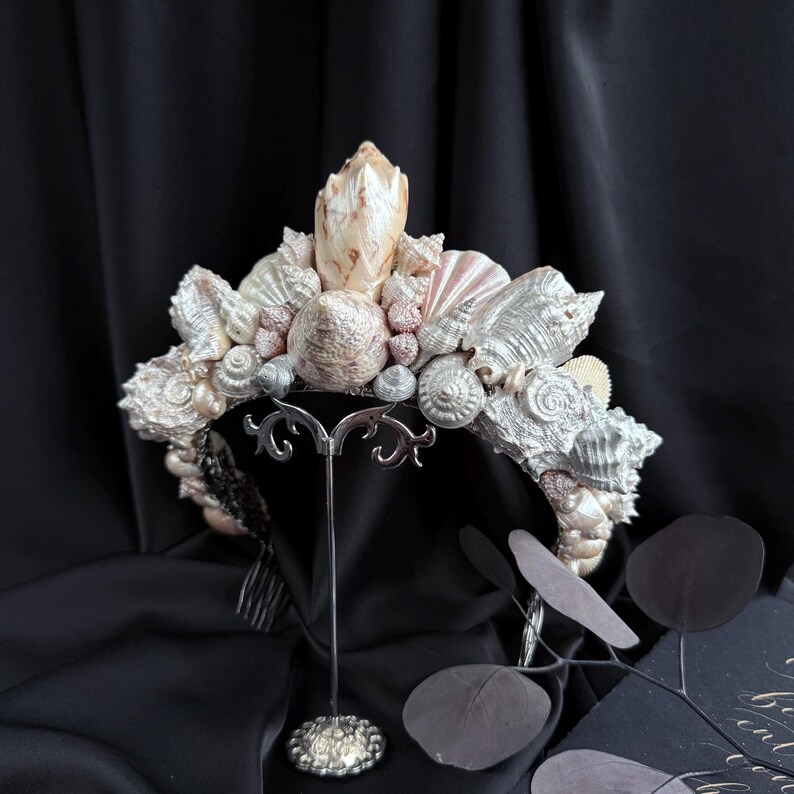Seashell Mermaid Crown - Etsy
