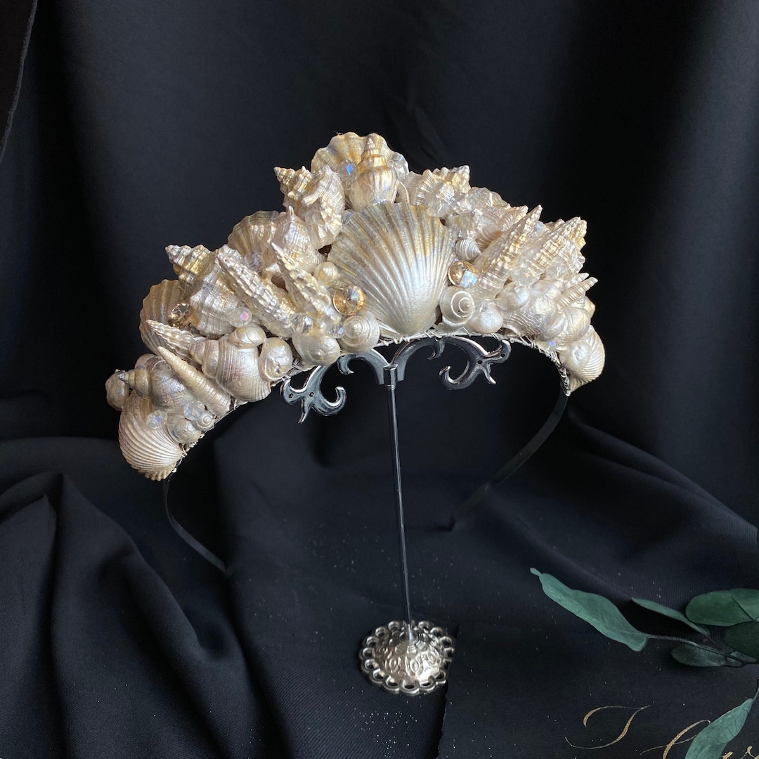 Gold Mermaid Crown Adult Mermaid Crown Mermaid Costume - Etsy