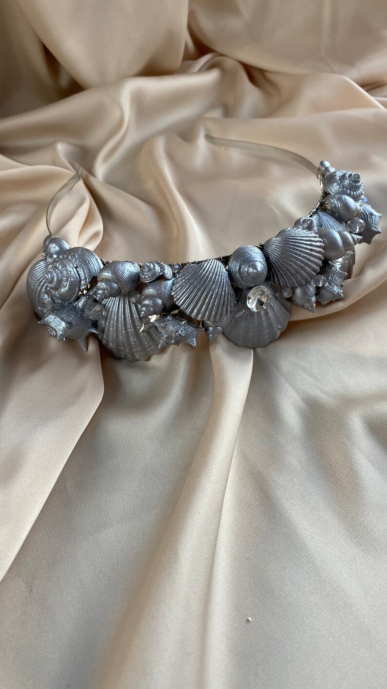 Adult Mermaid Crown Mermaid Costume Accessory Seashell - Etsy