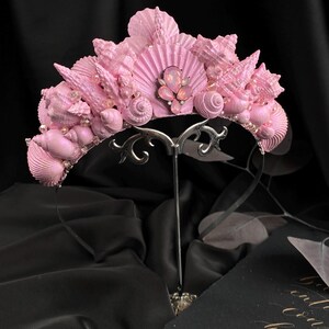 Pink Seashell Crown - Etsy