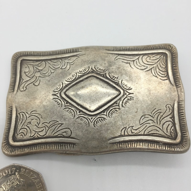 Spanish Silver Buckle - Etsy