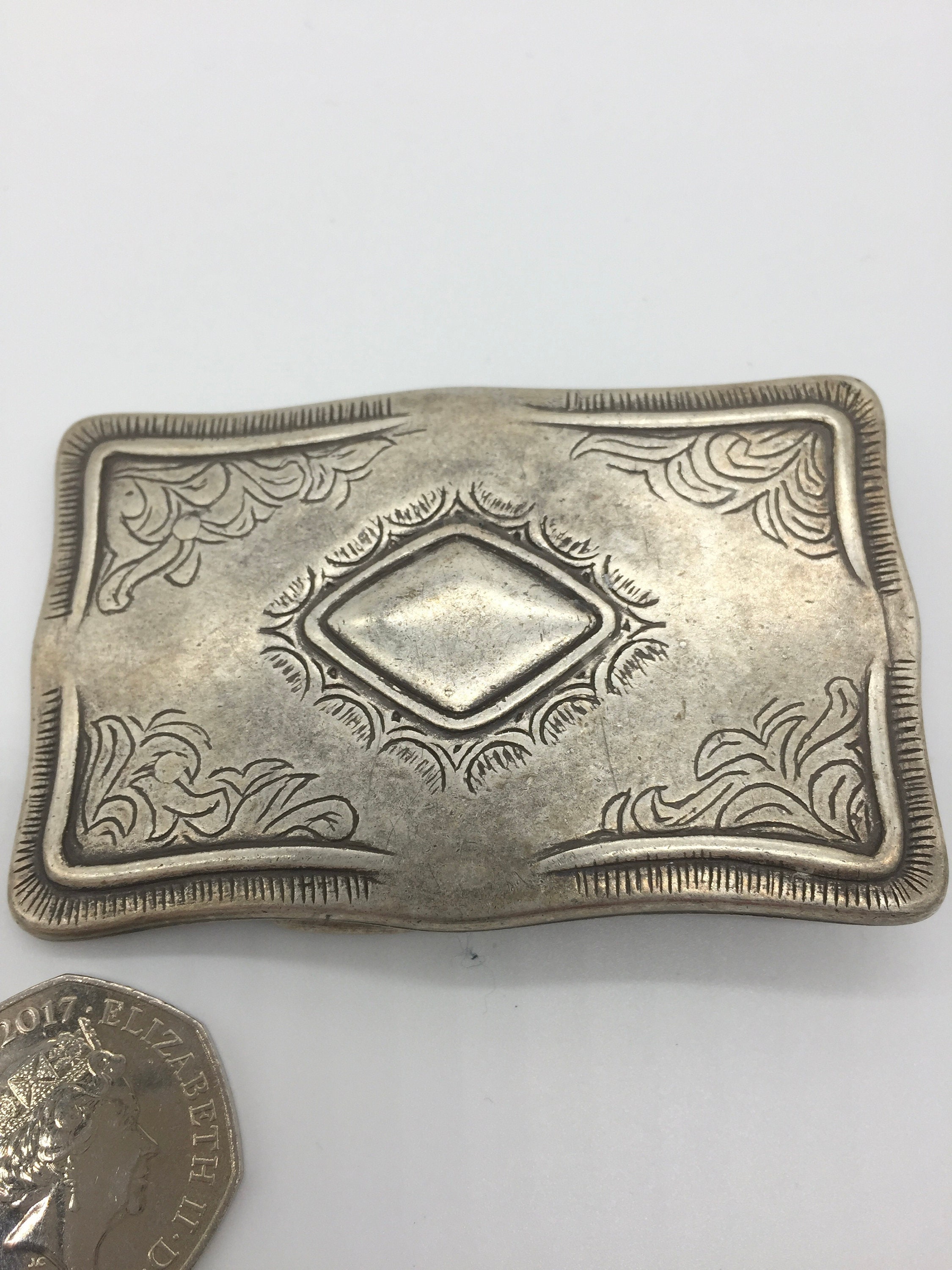 Engraved Spanish Made Belt Buckle. - Etsy