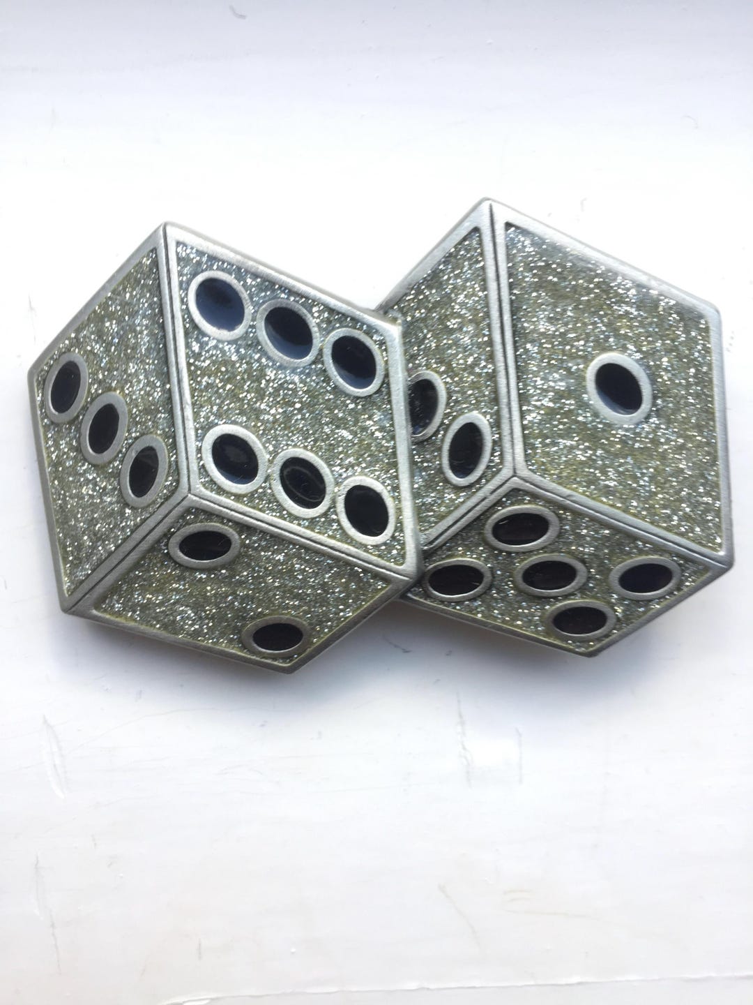 Dice Belt Buckle.vintage Buckle. - Etsy