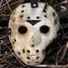 Mask Blank Precut Straps Ghostface Brandon J. Cosplay Terror Movie Prop ...