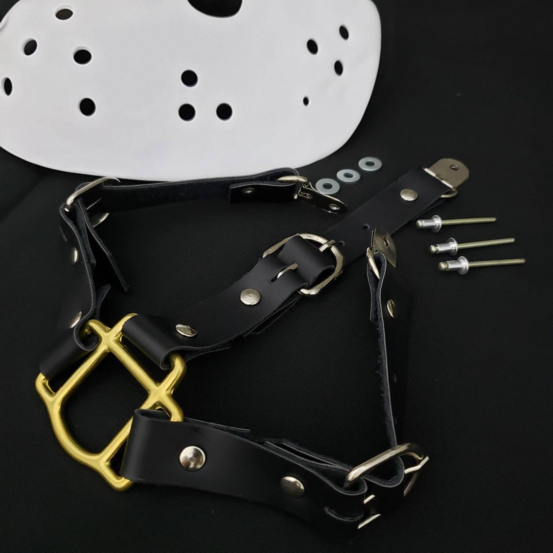 Mask Jason Part 8 Precut Blank Straps chevrons Friday the - Etsy