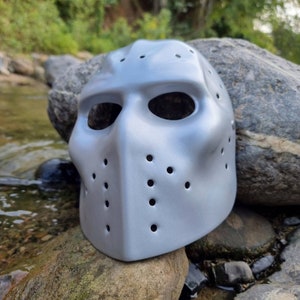 Mask Jason Goalie Vintage Hockey Version Silver Collection Premium ...