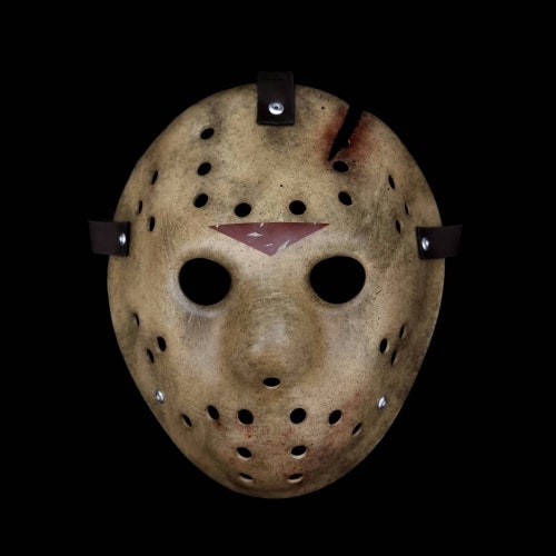 Mask Friday the 13th Jason Voorhees Part 3 Cream White Clean - Etsy