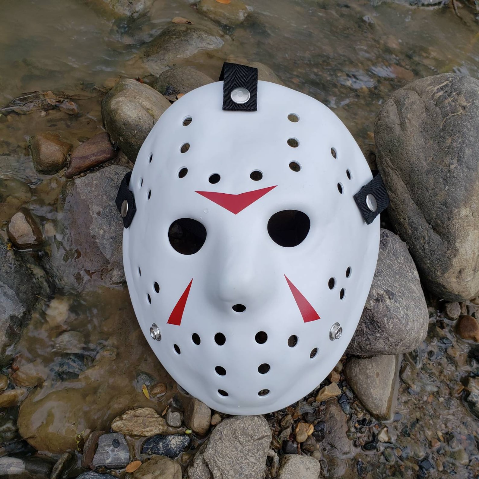 Mask Friday the 13th Jason Voorhees Part 3 White Clean | Etsy